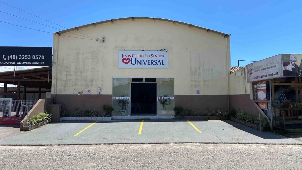 Igreja Universal PAULO LOPES – Rua Tobias Raupp de Sa – Areias, Paulo ...